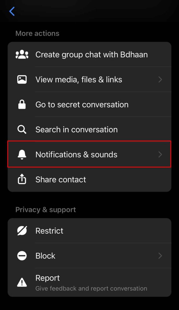 How to Change Messenger Notification Sound