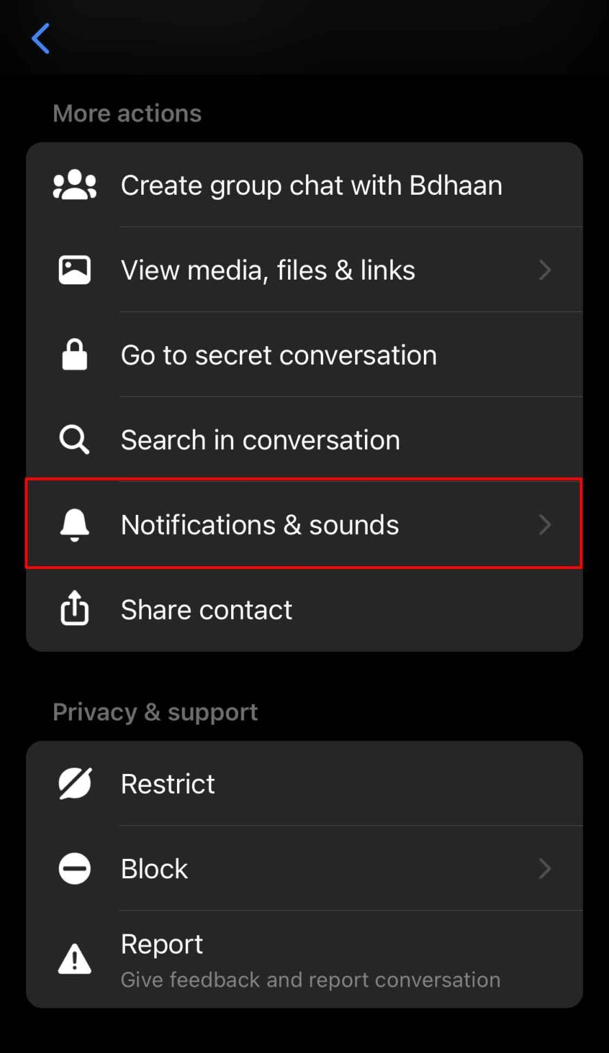 How to Change Messenger Notification Sound