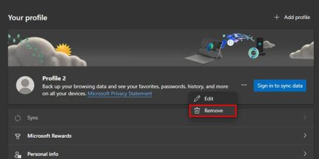 How to Fix Profile Error "Some Features May Not Be Available" on Edge