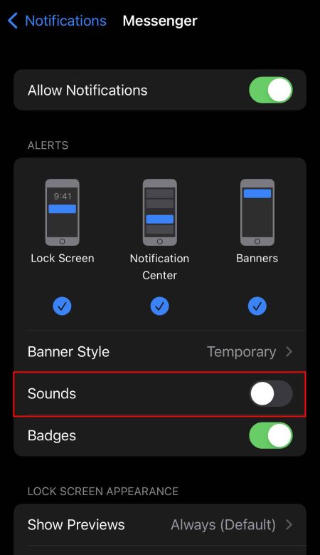 How to Change Messenger Notification Sound
