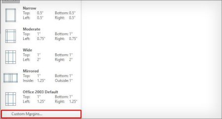 How to Put Margin in Word