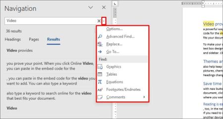 Navigation Pane in Word - How to Use It