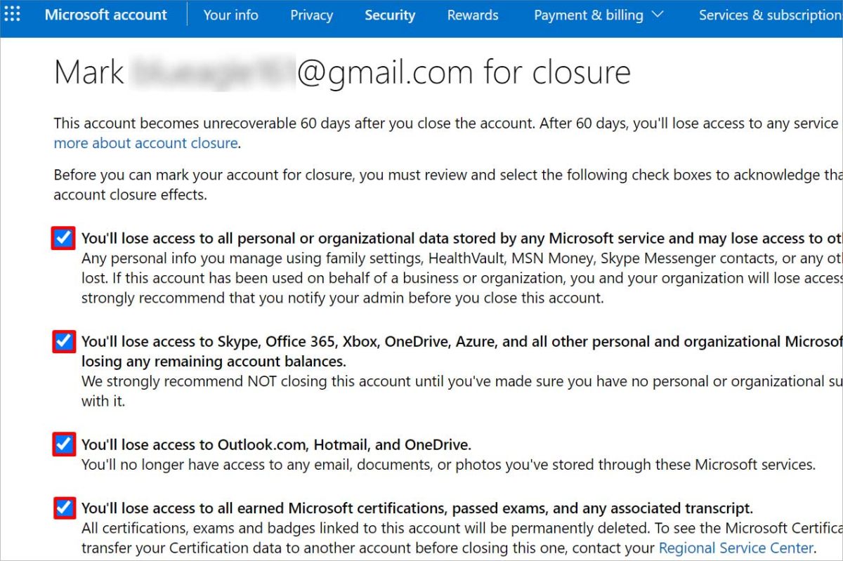 How to Delete an Outlook Account