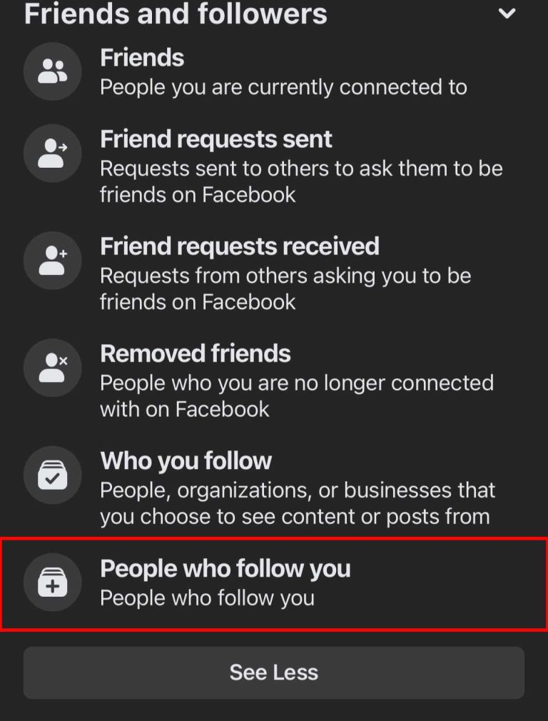 How to See My Followers on Facebook?