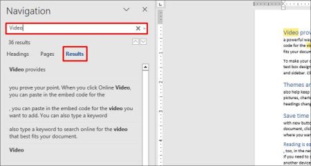 Navigation Pane in Word - How to Use It