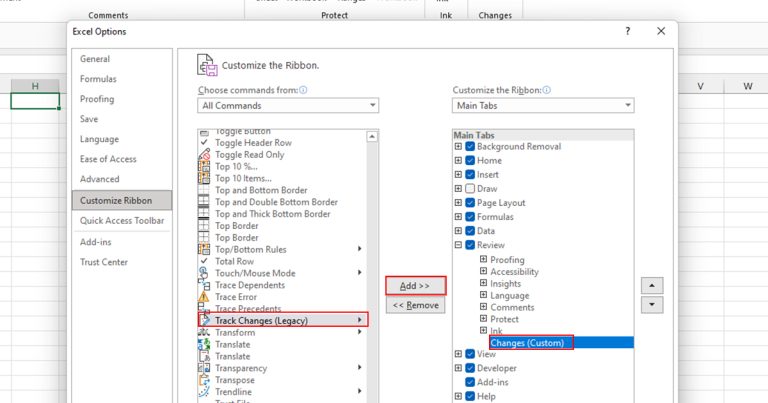How to Track Changes in Excel