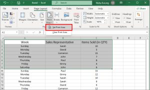 How to Set Print Area in Excel (4 Ways)