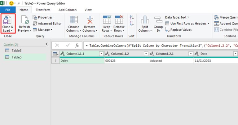 How to Add Text to Columns in Excel