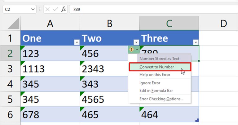 How To Convert Text To Number