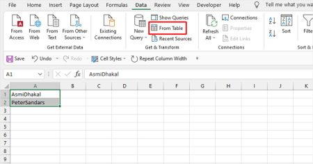 How to Add Text to Columns in Excel