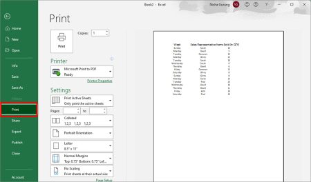 How to Set Print Area in Excel (4 Ways)
