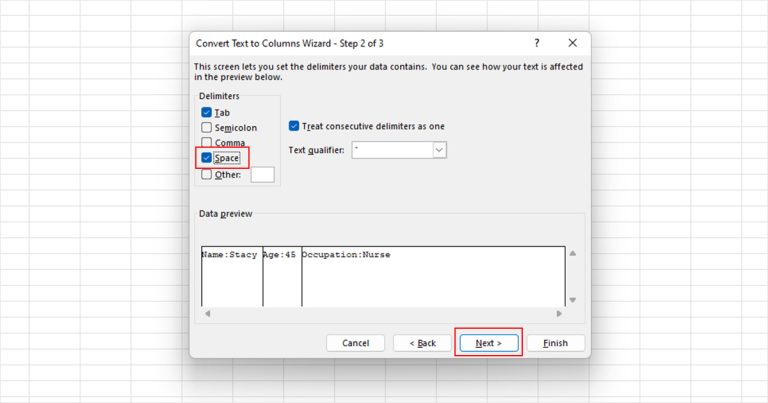 How to Add Text to Columns in Excel