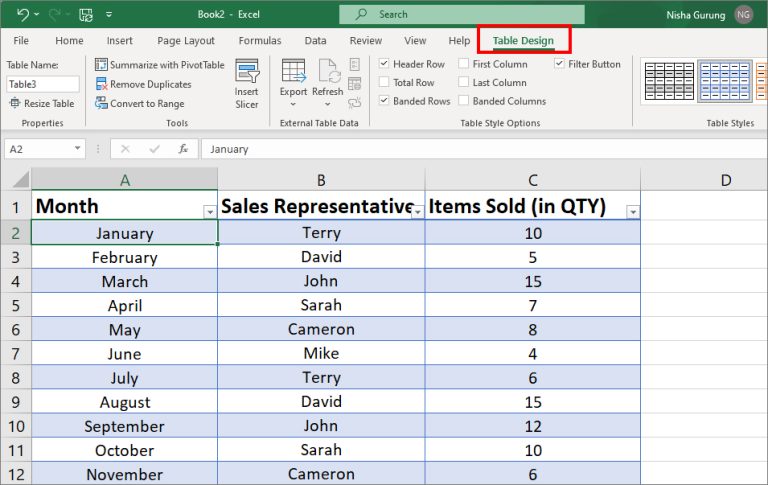 How to Highlight Every Other Row in Excel?