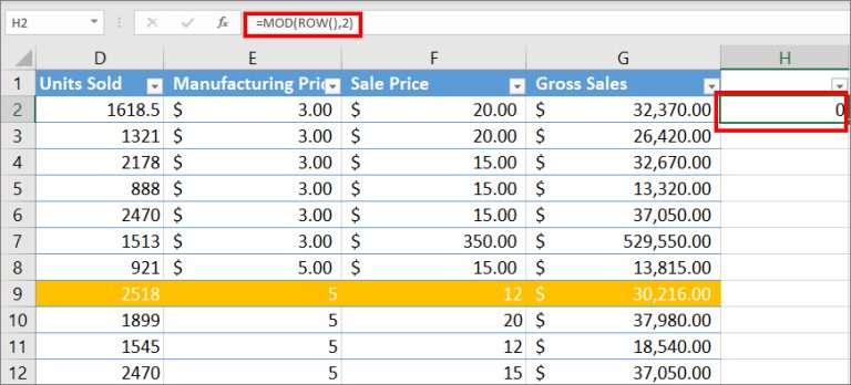 How to Delete a Row in Excel