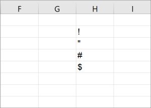 How to Insert Arrow in Excel