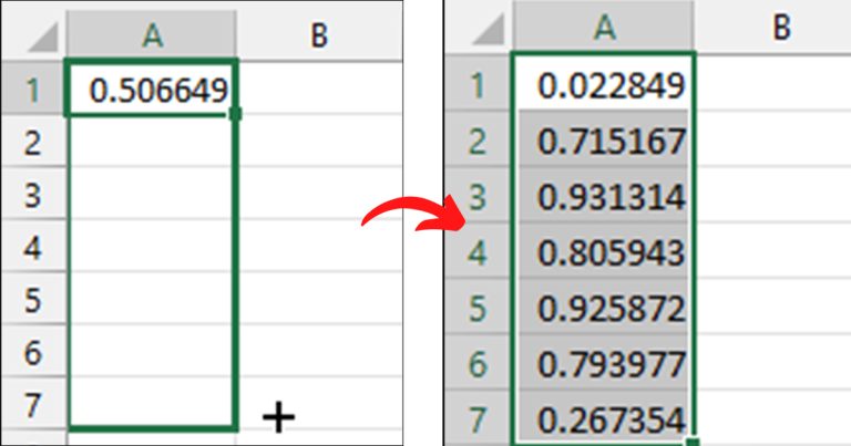 How to Get Random Number in Excel
