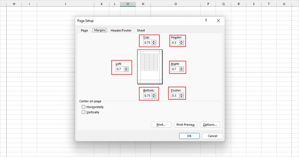 How to Print a Worksheet on Excel Sheet