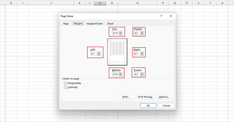 How to Print a Worksheet on Excel Sheet