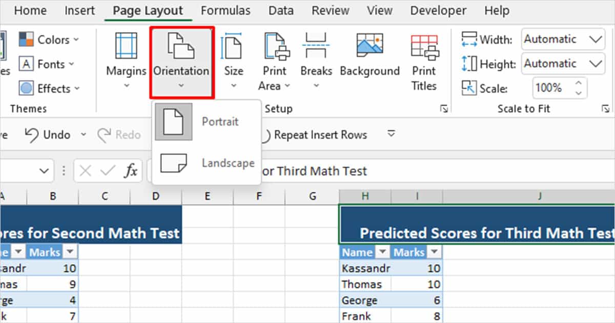 How to Print a Worksheet on Excel Sheet