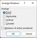 How to View Two Worksheets Side by Side in Excel