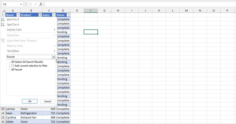 How to Use Find and Delete in Excel