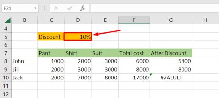 How to Absolute Reference in Excel
