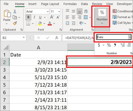 7 Ways to Remove Time From Date in Excel