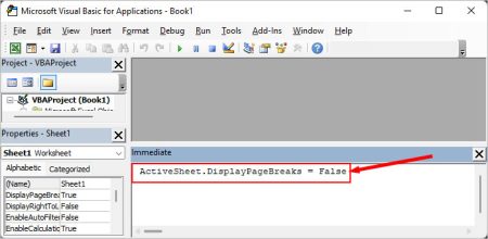 How to Remove Dotted Lines in Excel