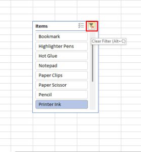 How to Add Sort Button in Excel?