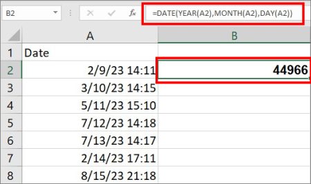 7 Ways to Remove Time From Date in Excel