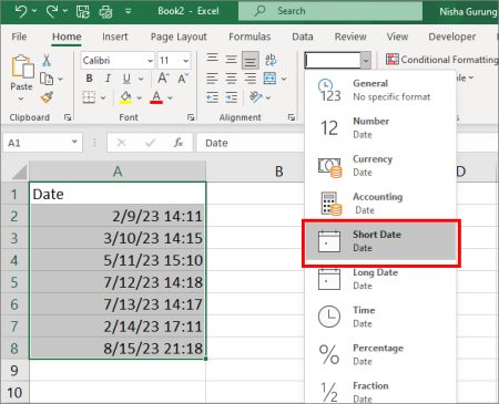 7 Ways to Remove Time From Date in Excel