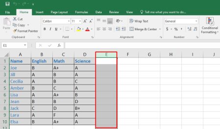 How to Limit Rows and Columns in Excel