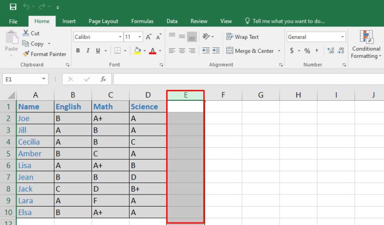 How to Limit Rows and Columns in Excel