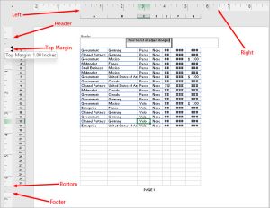 How to Set or Adjust Margins on Excel