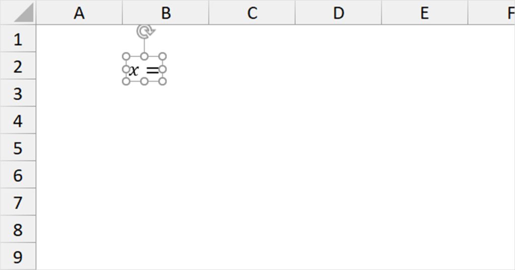 how-to-insert-an-equation-in-excel