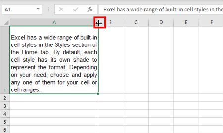 How to Make Paragraphs in Excel
