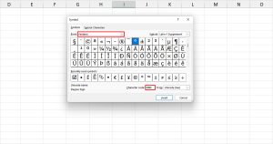How to Insert a Degree Symbol in Excel