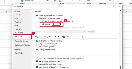 Excel Formulas not Calculating? 11 Ways to Fix it