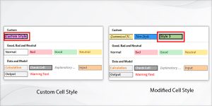 How to Apply Cell Style in Excel