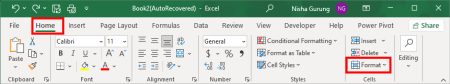 How to Excel Unhide First Column or Row in Excel
