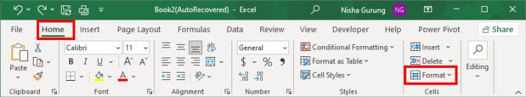 How to Excel Unhide First Column or Row in Excel