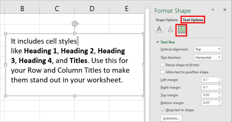 How to Change Text Direction in Excel