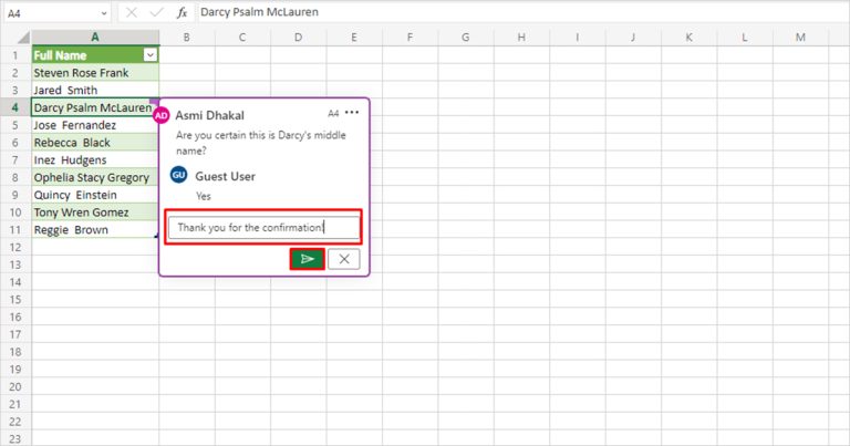 All About Comments in Excel