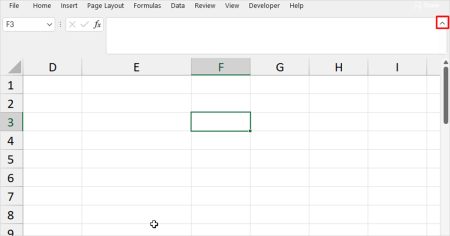 Formula Bar | Excel for Beginners