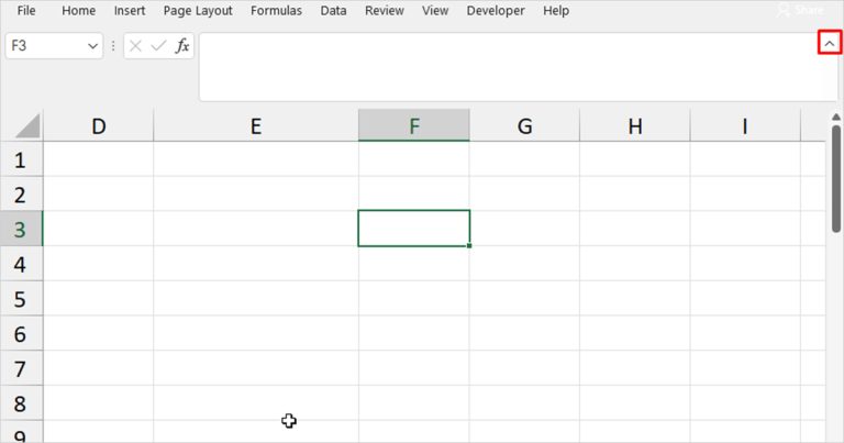 Formula Bar | Excel for Beginners