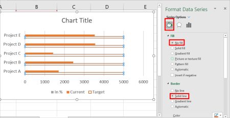 How to Create a Progress Bar in Excel