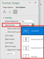 How to Change Text Direction in Excel