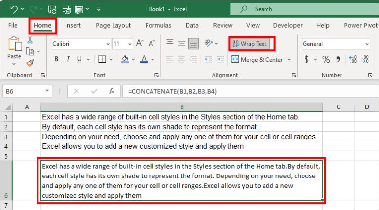 How to Make Paragraphs in Excel