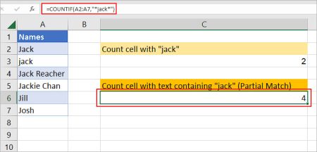 How to Count Text in Excel