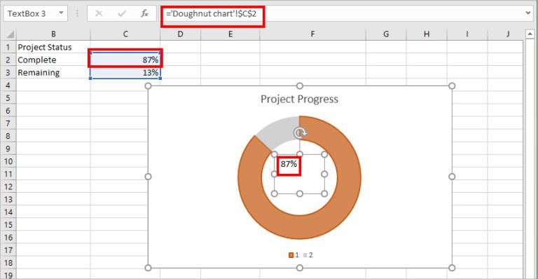 How to Create a Progress Bar in Excel